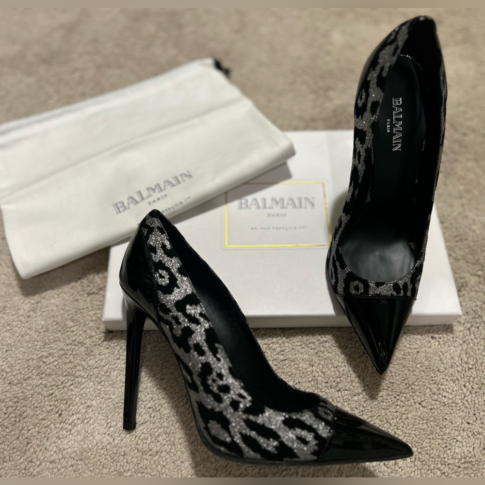 Balmain Pumps “Daphne Duo 110”- 38 1/2 - Gem